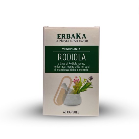 Rodiola 60 capsule Erbaka - Farmagallo