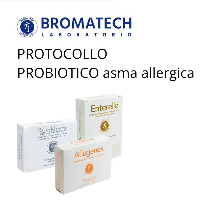 Protocollo probiotico Asma Allergico Bromatech - Farmagallo
